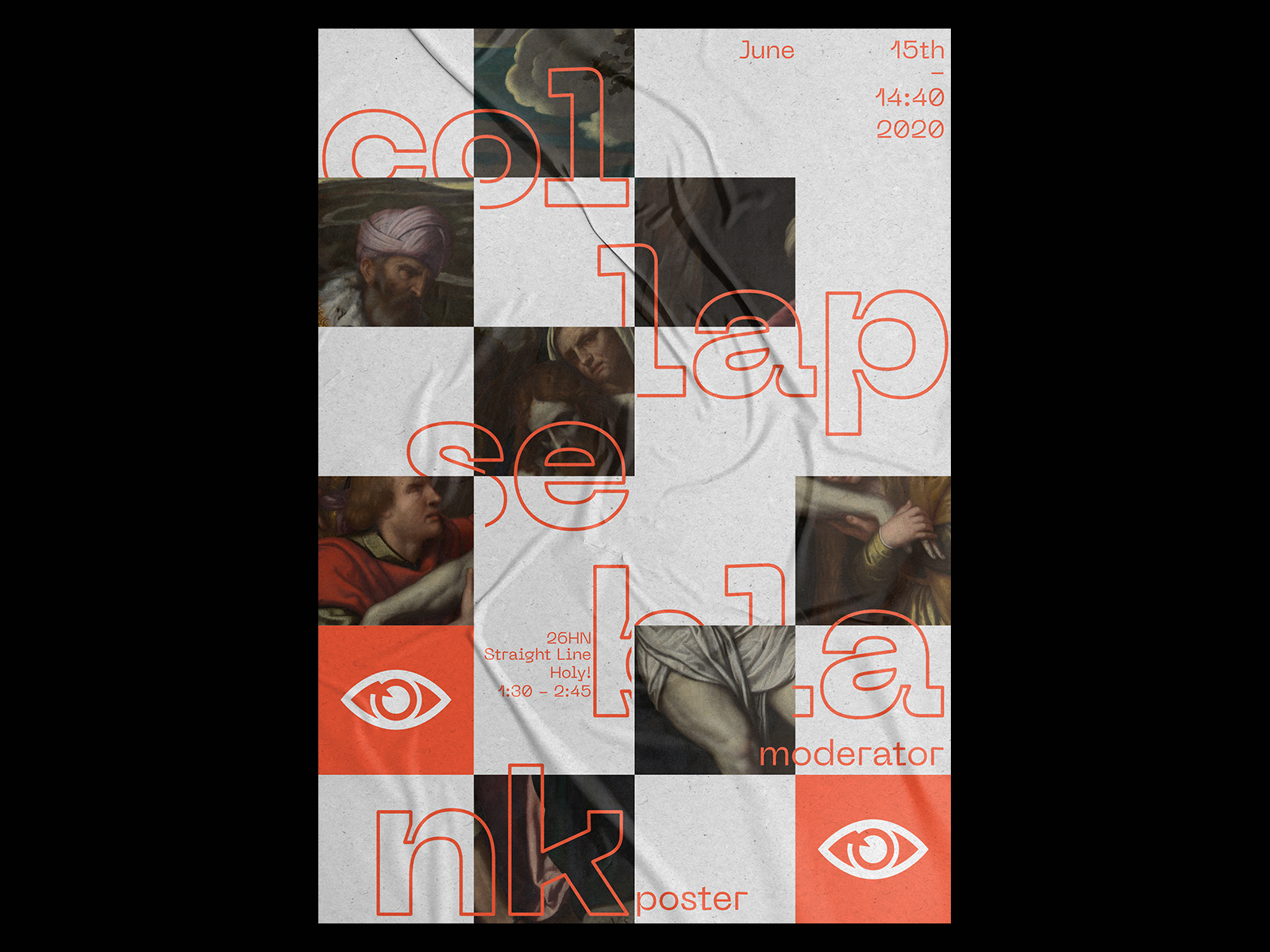 Collapse Poster by Xemrind on Dribbble