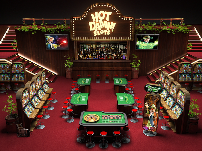 Hot Damn Lobby by Patrick Cabral on Dribbble