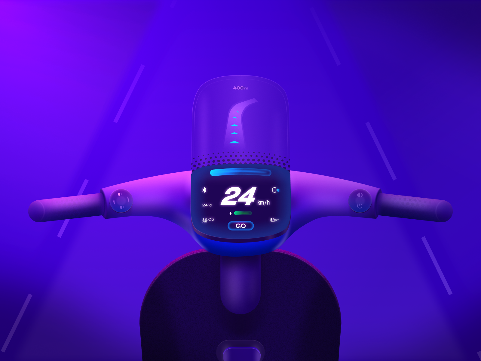 NEBULA bike HMI UI - made in Figma by Tribhuvan Suthar for overlayz ...