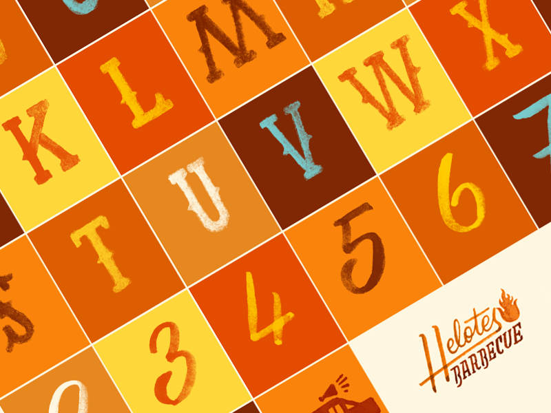 Helotes Type by Abraham Lule on Dribbble