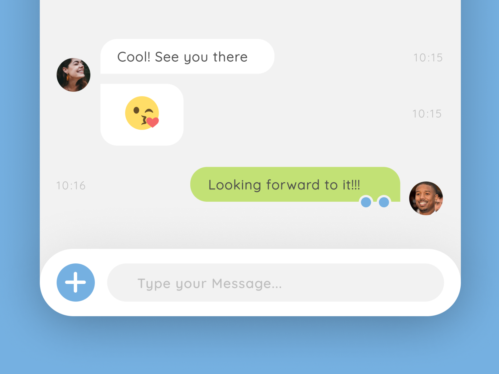 Messaging App / DailyUI 013 by Moritz Kitzmann on Dribbble Messaging App / DailyUI 013 by Moritz Kitzmann on Dribbble