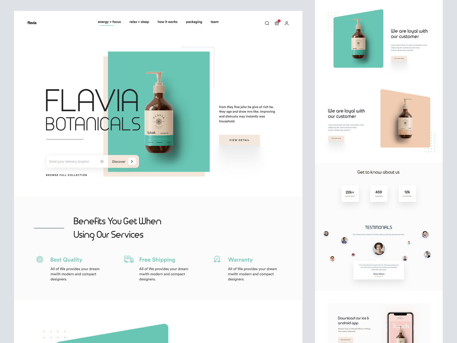 Shopify Website Design By AR Shakir For Shopified On Dribbble