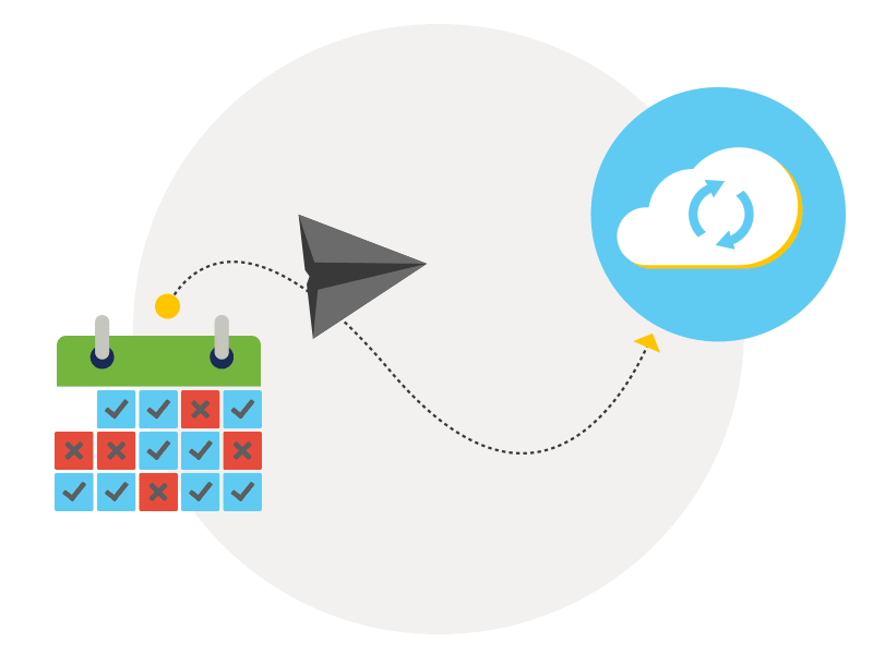 Synchronise [ gif ] by Gaspard Macelin for GASPARD + BRUNO on Dribbble