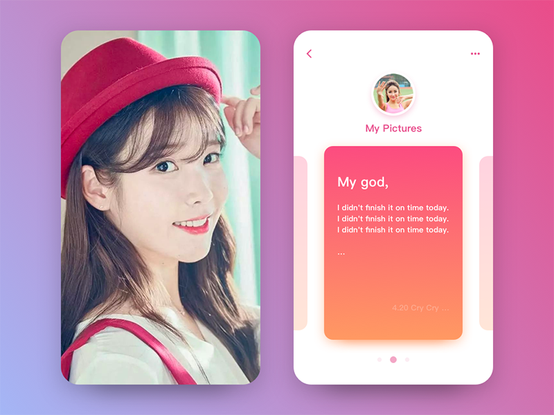 My Pictures by Obili on Dribbble