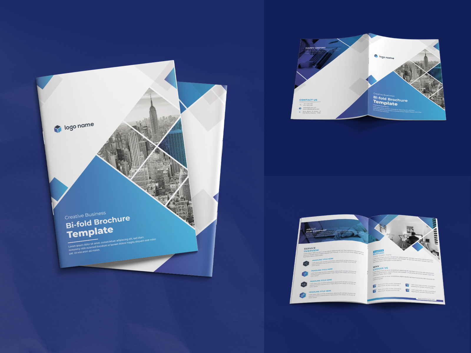 Corporate Bi Fold Brochure Design by Kamrul Islam 🏆 on Dribbble
