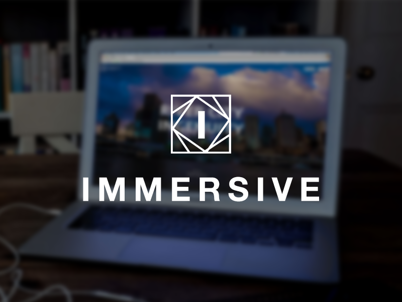 Immersive Logo by Warwick Kay on Dribbble