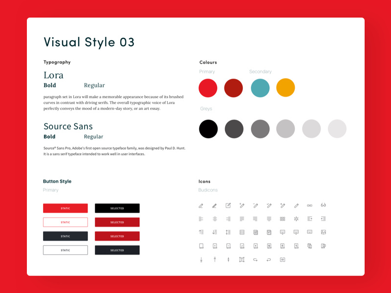 Visual Style research by Bannahhain on Dribbble