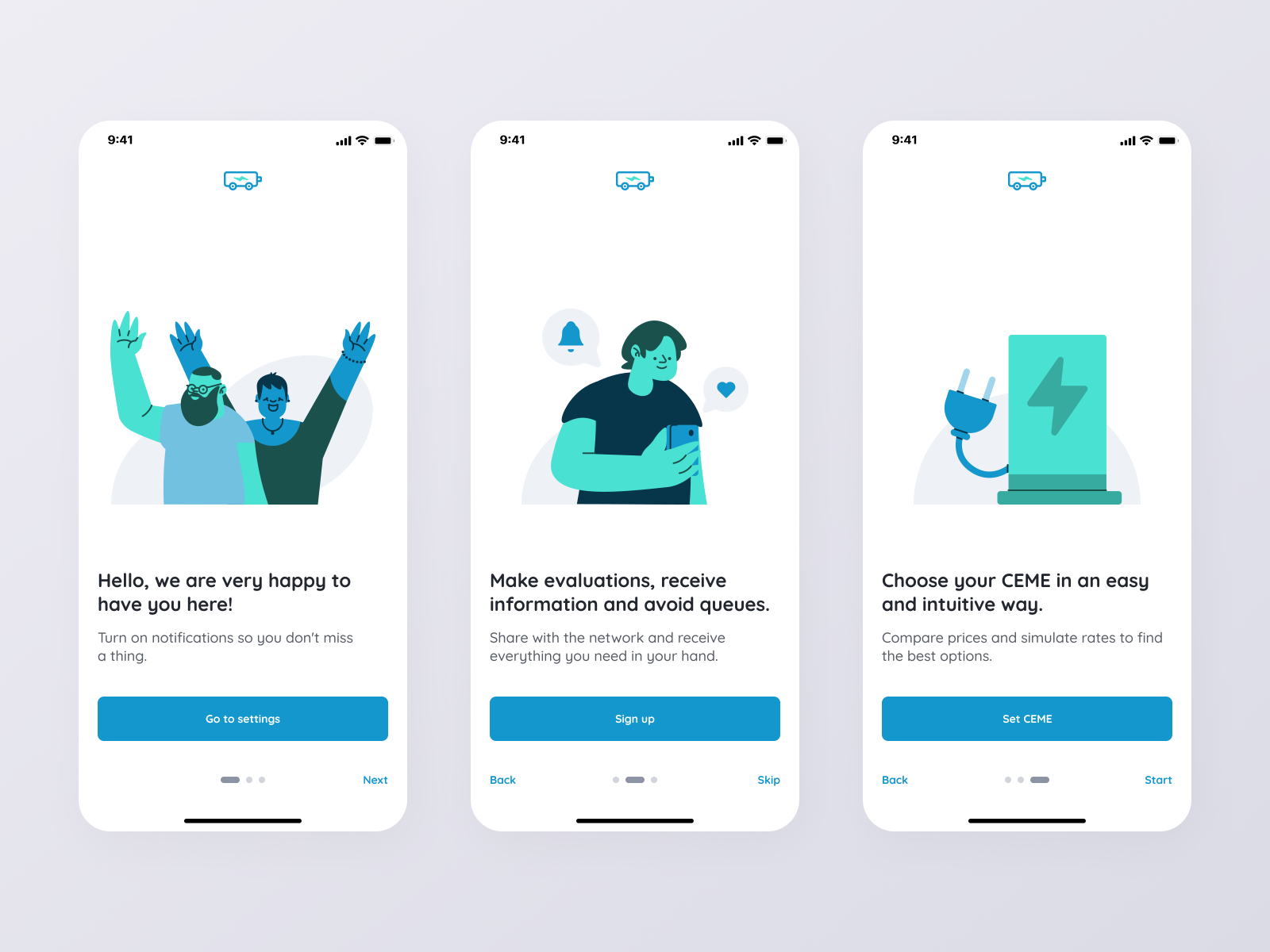 Onboarding by Lucas Castro on Dribbble