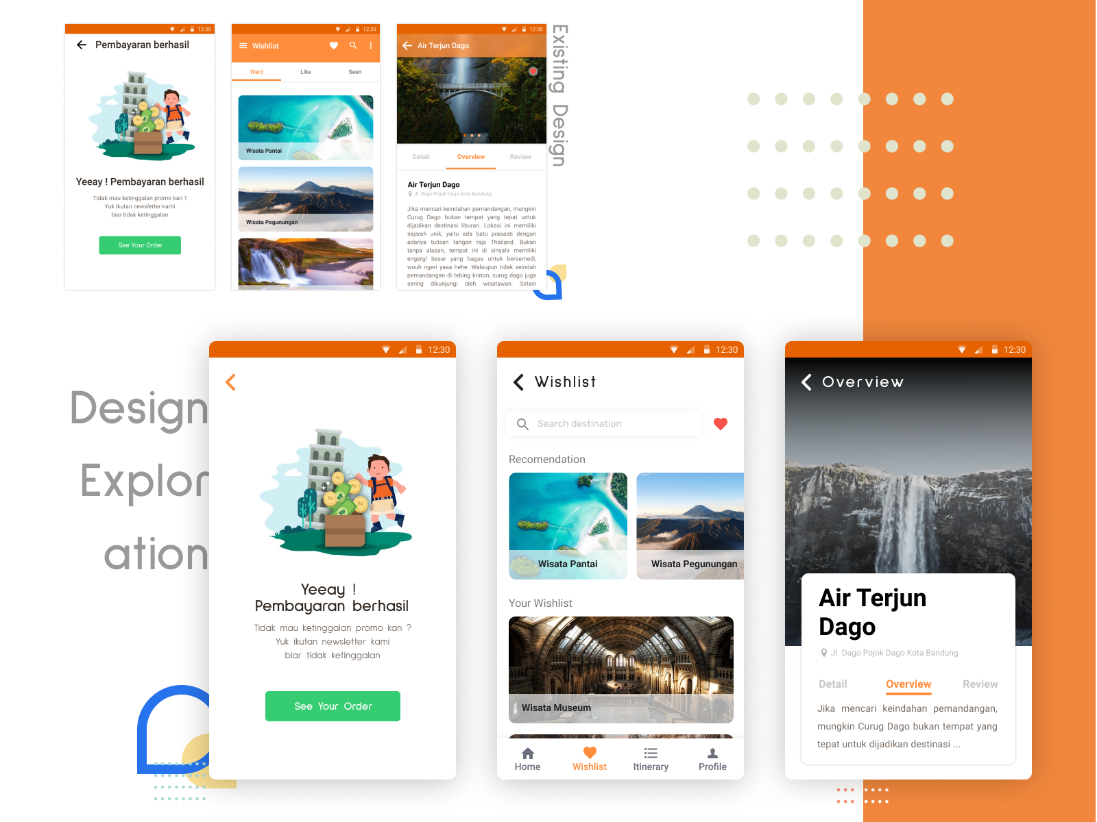 Adaptrip - Design Exploration ️ by Sultan Arif Ma'ruf on Dribbble