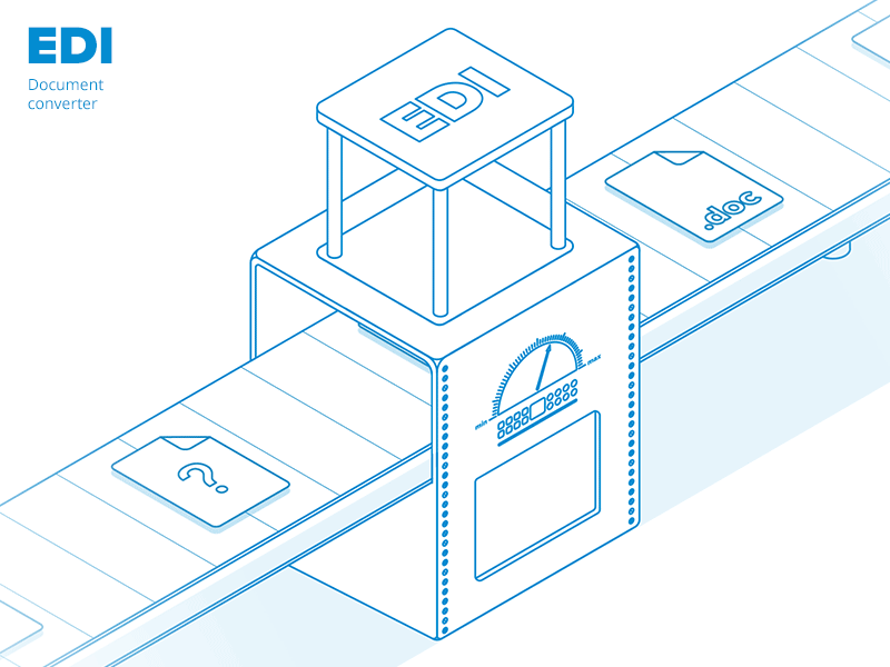 EDI Machine by Ilya Сurichenkov on Dribbble