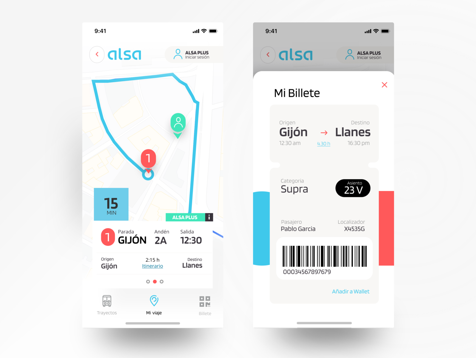 ALSA APP by Pablo Reguera on Dribbble