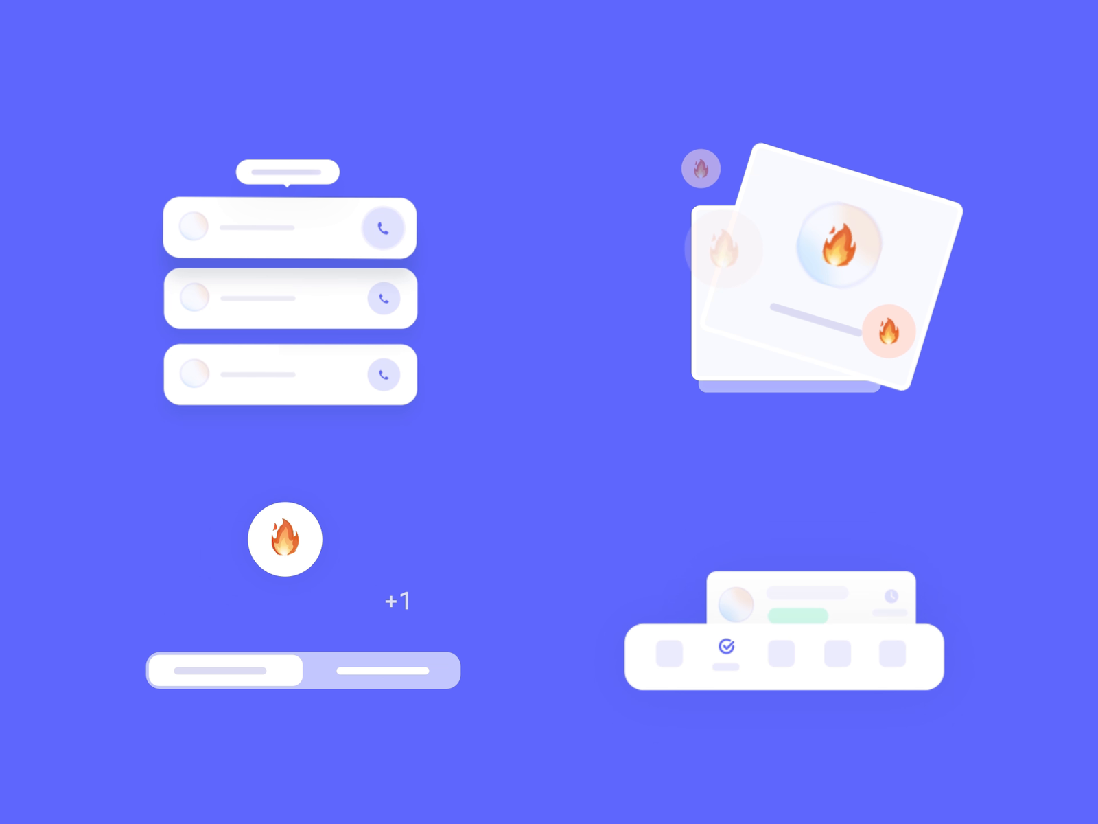 Wo onboarding animation (app) 💙 by Guillaume for BeTomorrow on Dribbble