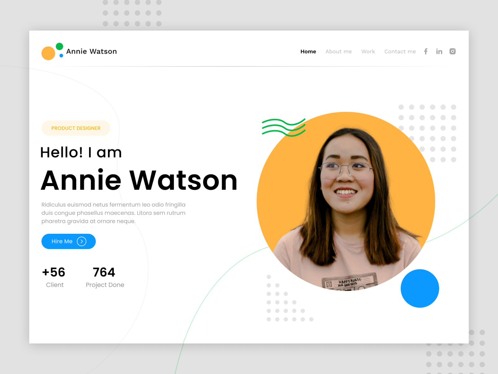 Personal Website Design by Pratibha Baluni on Dribbble