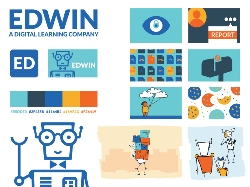 HelloEdwin.com by Will Roth on Dribbble