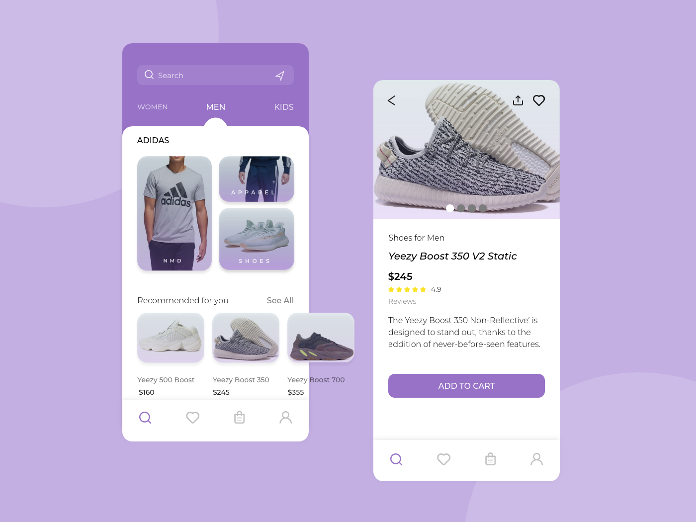 Product App by Aleks on Dribbble
