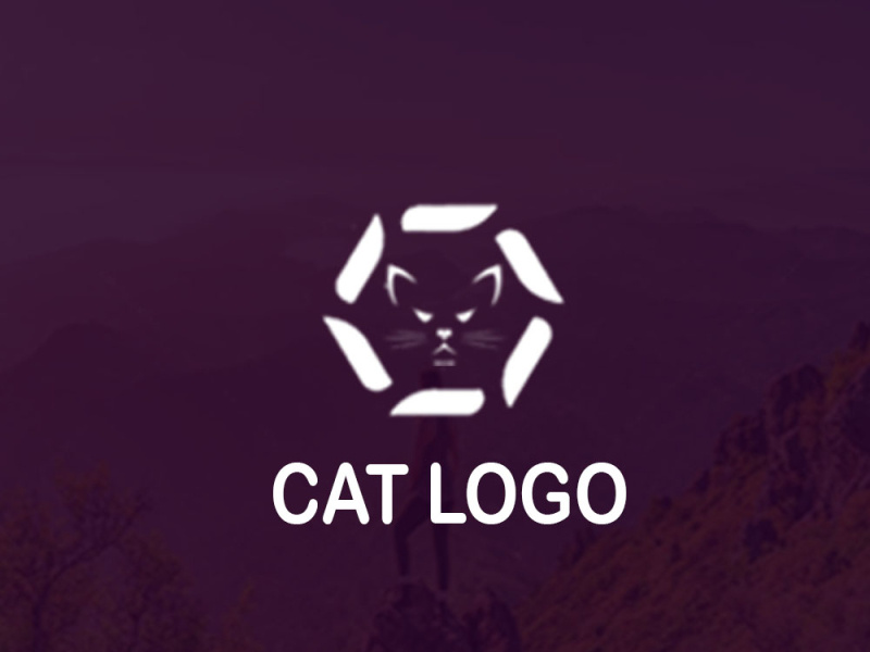 cat logo by ndjahan on Dribbble
