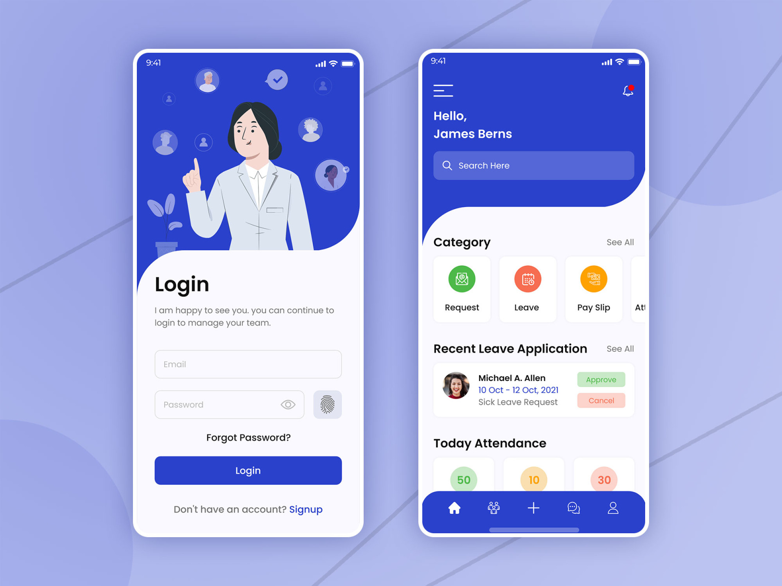 Human Research Management System by Dipti Mandani on Dribbble