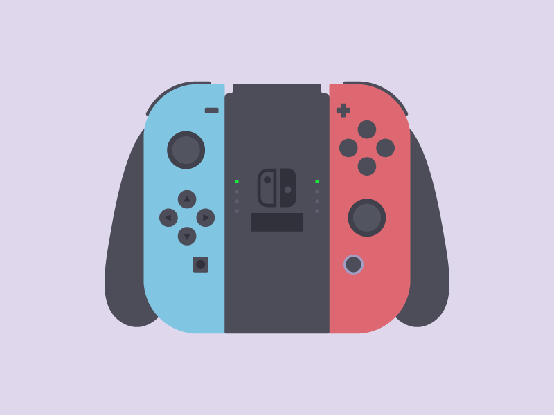 Nintendo Switch Controller by Wilson Semilio on Dribbble