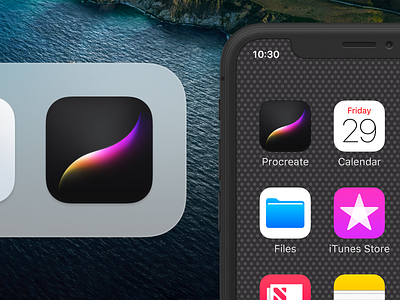 Procreate Icon Redesign by Sandor on Dribbble