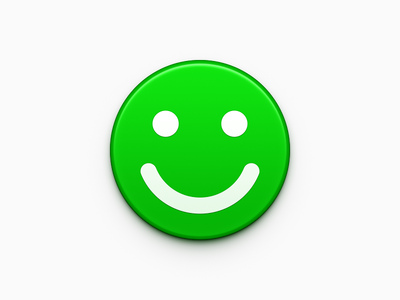 Green Smile by Sandor - Dribbble