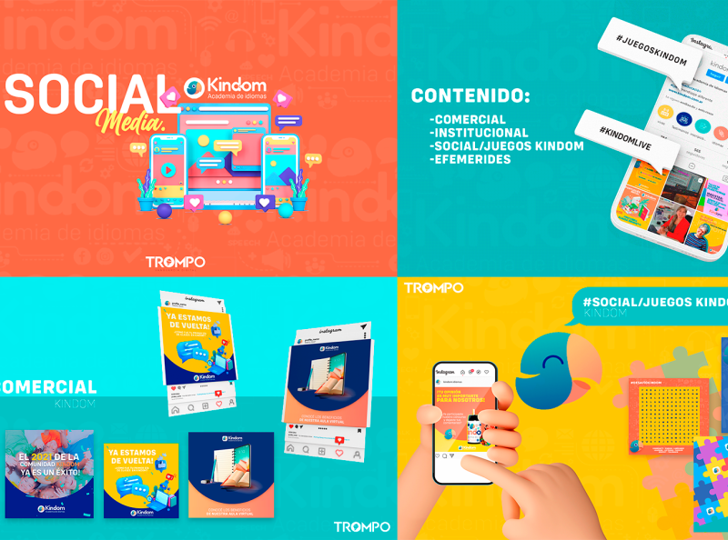 Kindom Social Brand by Ella on Dribbble