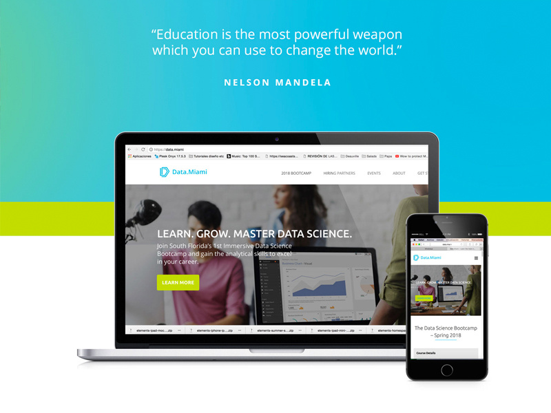 Data.Miami Branding by Selene on Dribbble