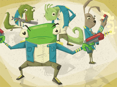 Captain Frog by Remi Juliebø on Dribbble