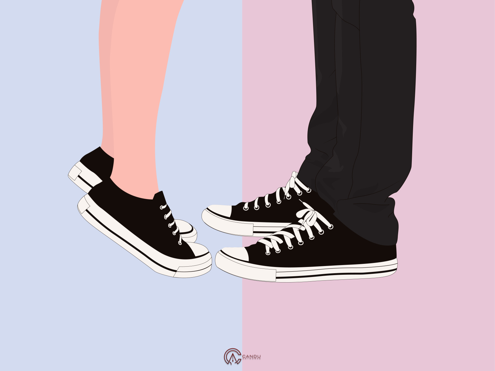 couple shoes by Cindy Permatasari on Dribbble
