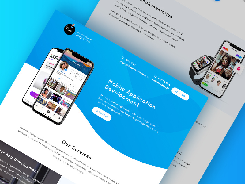 Web Development by iApp Technologies LLP on Dribbble