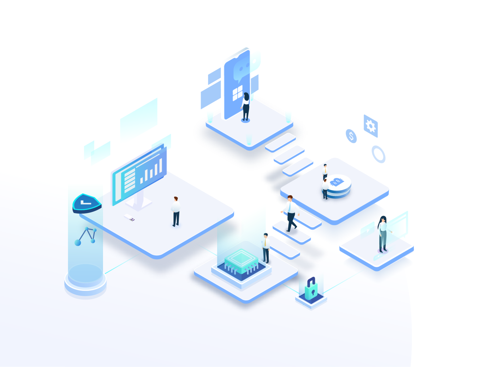 technical illustration by Fahim461 on Dribbble