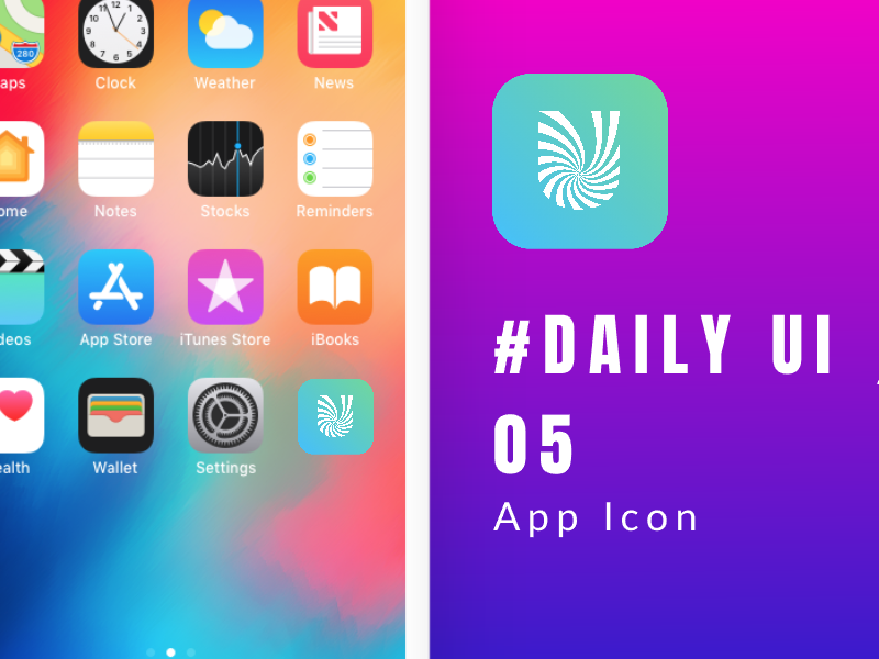 Dailyui 05 Appicon by Drágus Ádám on Dribbble