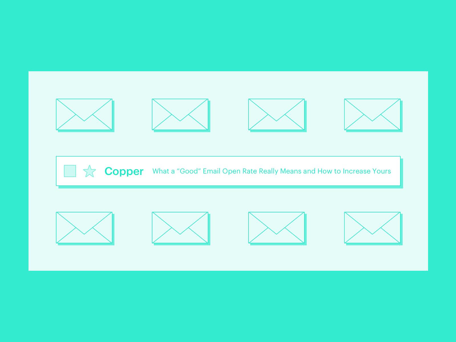 Email Open Rates by Ashley Lund for Copper on Dribbble