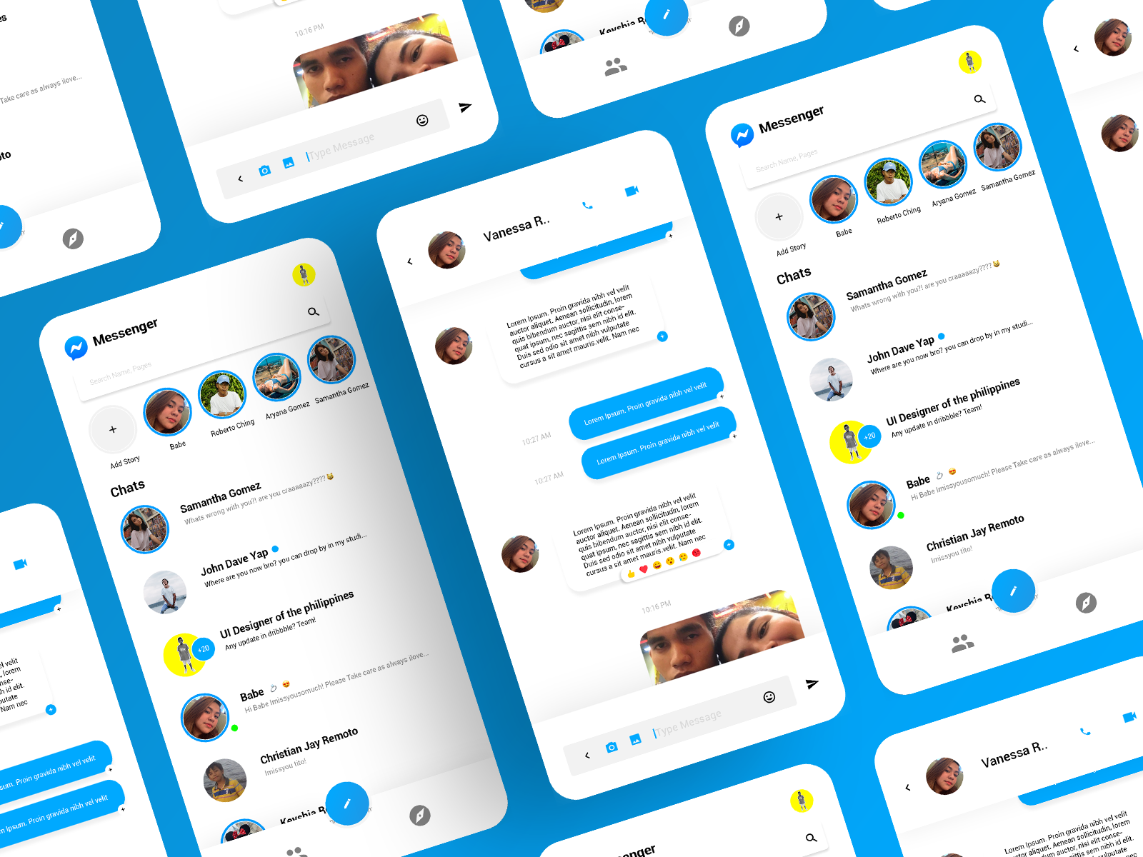 Dribbble - Messenger2.png by Ben Studio