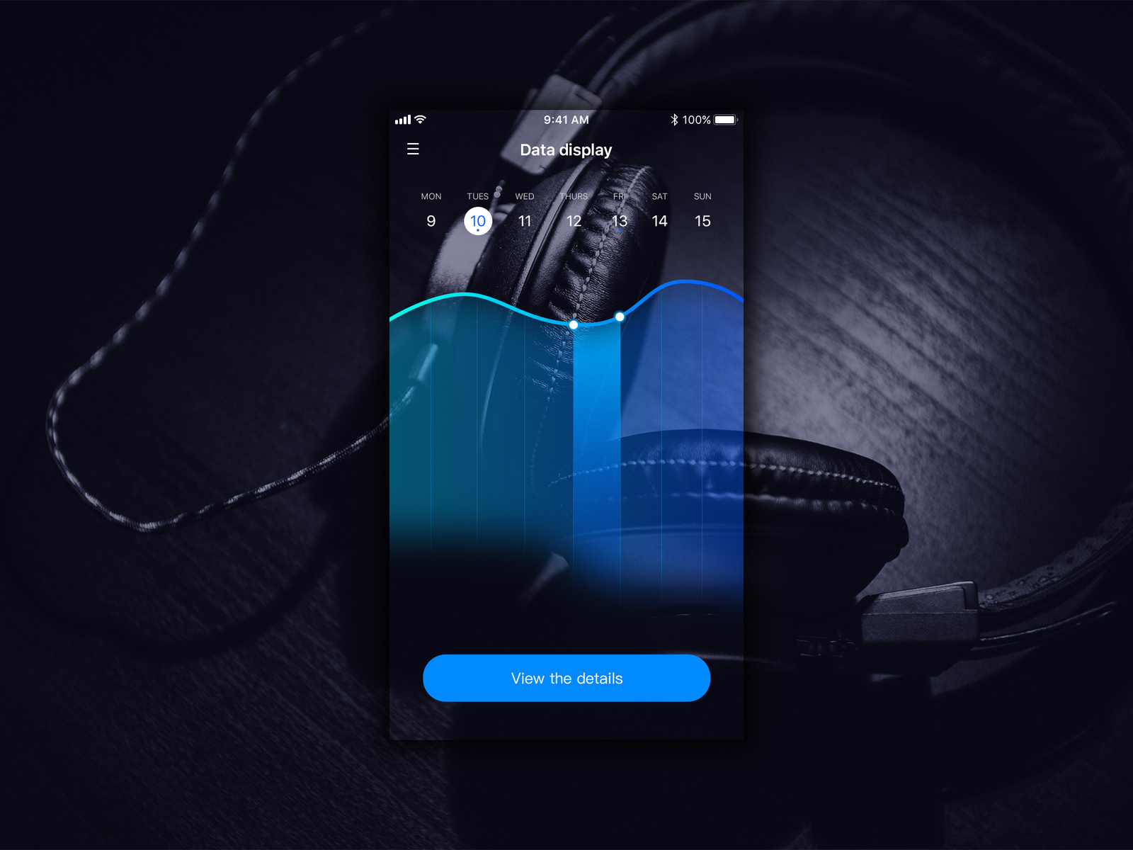 Data Display Interface by yezhiyong on Dribbble