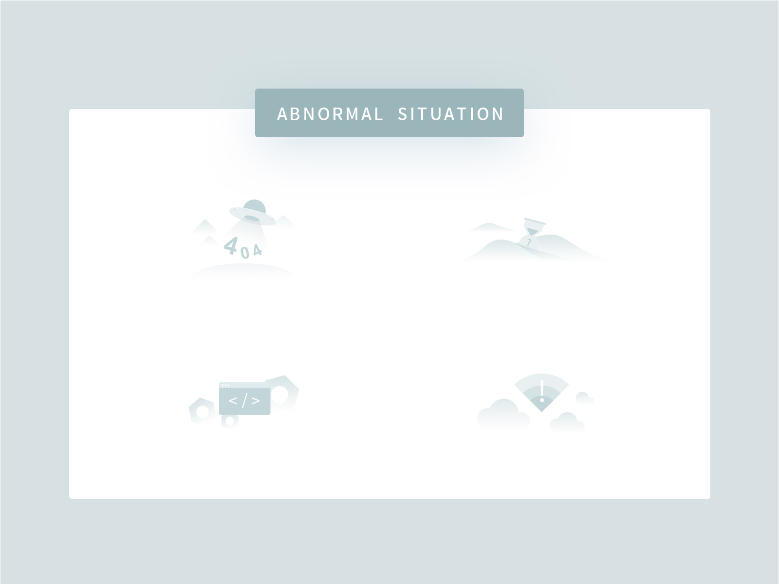 Abnormal Situation by Wentao on Dribbble