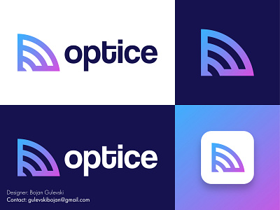 Optice Logo Design by Bojan Gulevski on Dribbble