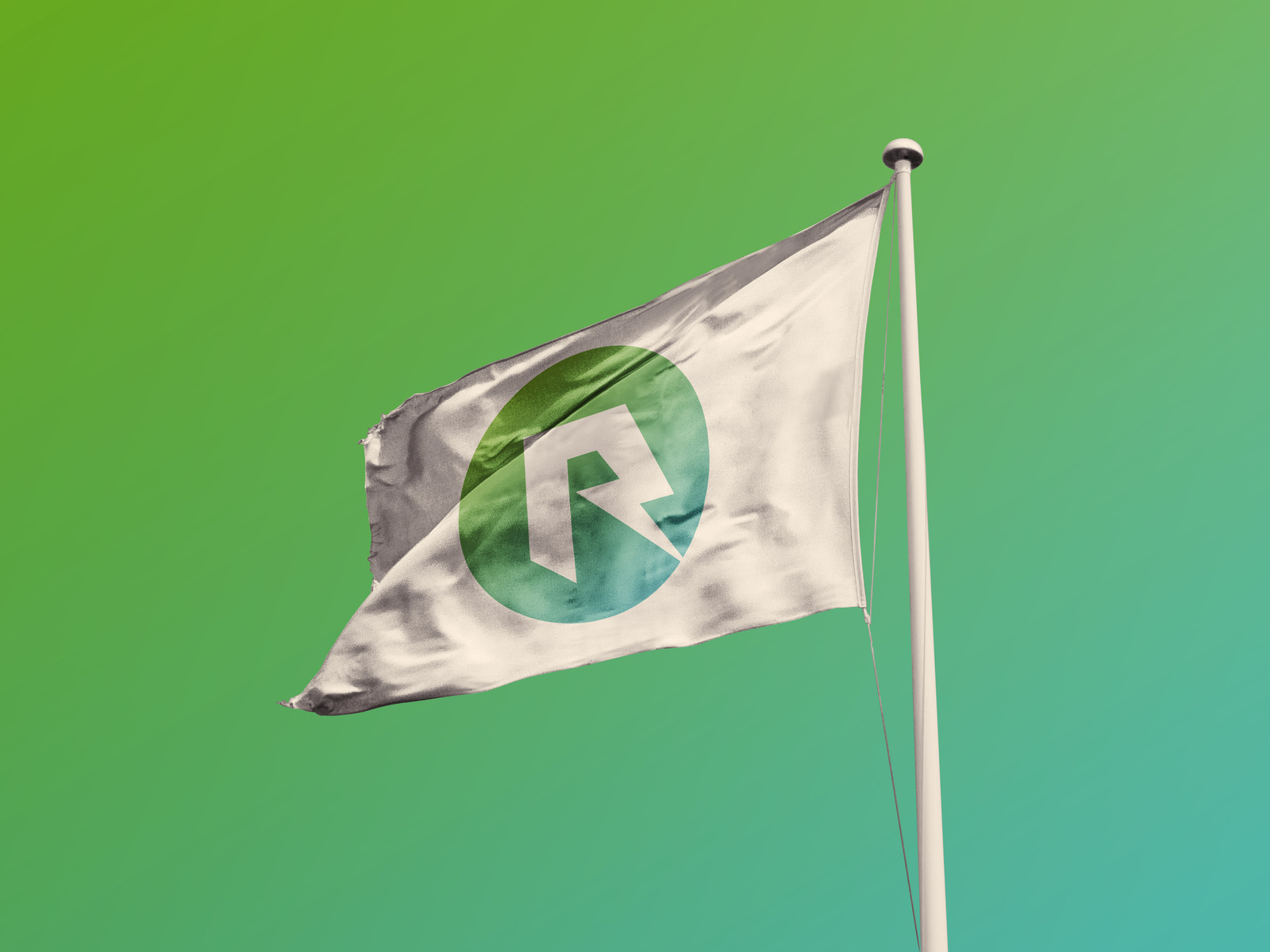 R Flag by Anut Bigger on Dribbble