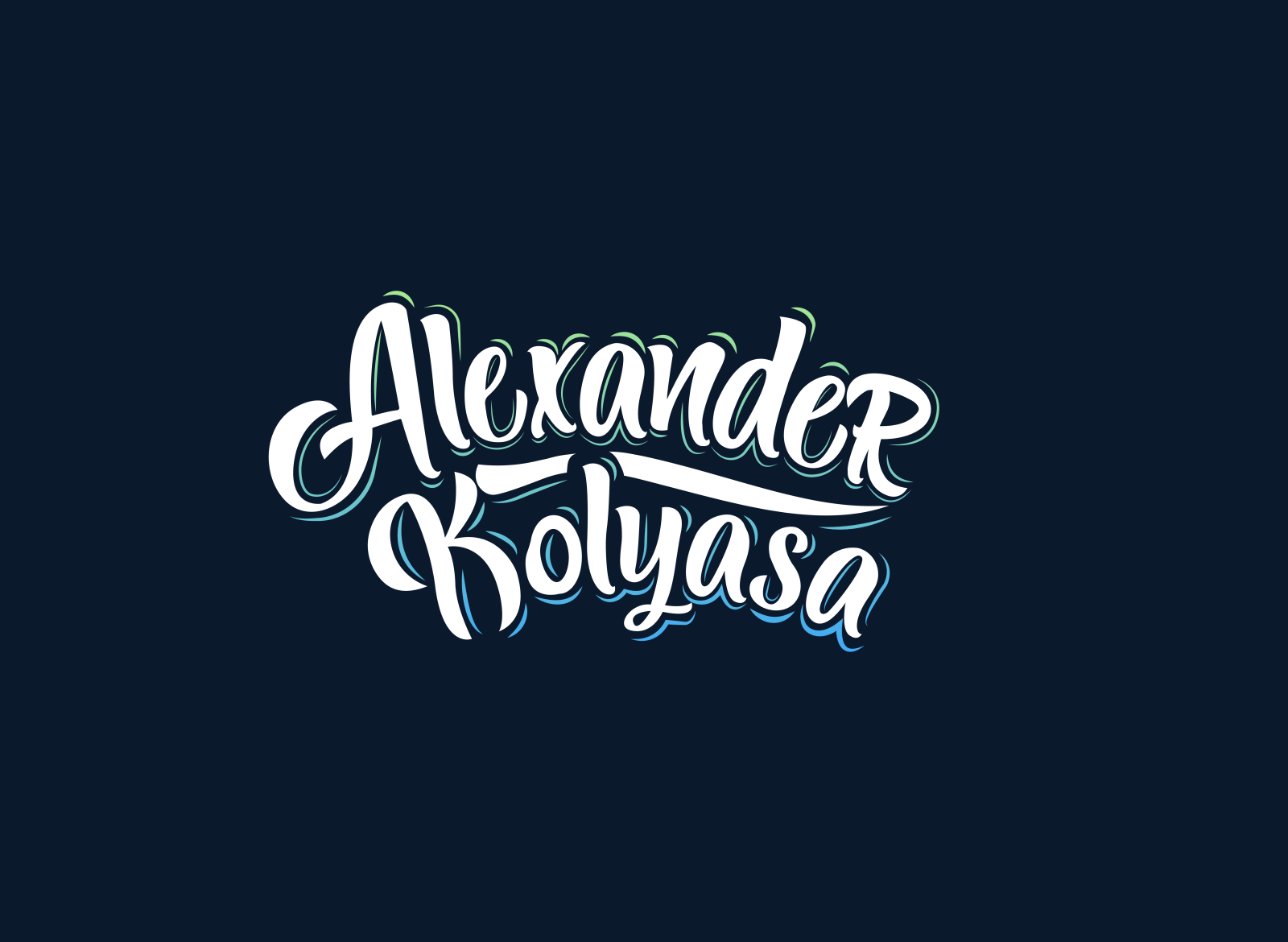 Alexander Kolyasa by @imashevB on Dribbble