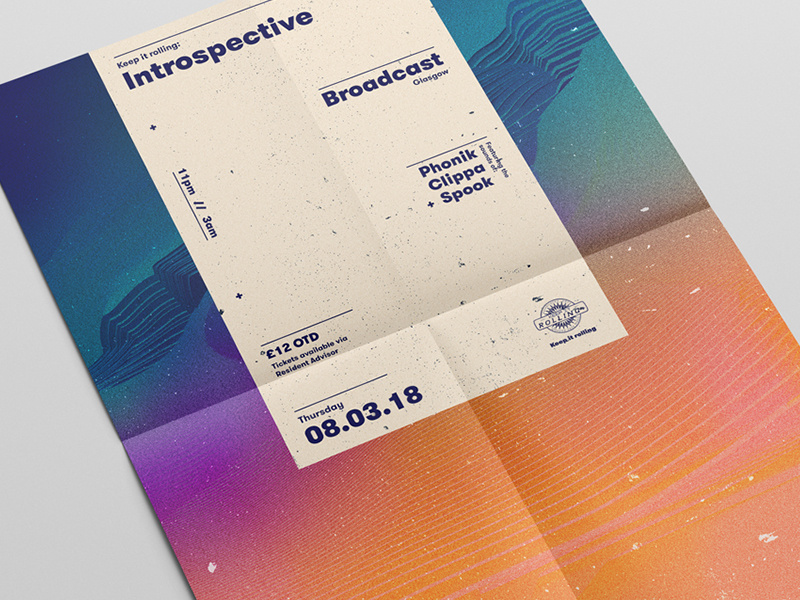 002 Introspective // Poster Series by Sean Sinclair on Dribbble
