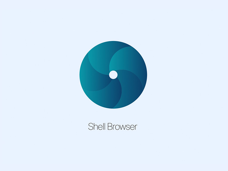 Shell Browser Logo by Ayoshiss on Dribbble