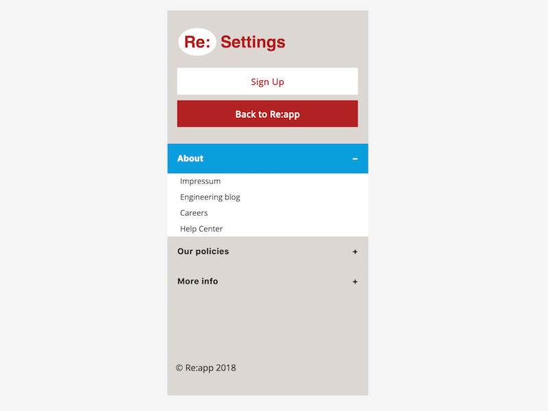 Settings Page by Ilona | Product Maker on Dribbble