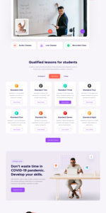 E-learning Web UI Kit -Eduvi by Nasim ⛹🏻‍♂️ on Dribbble