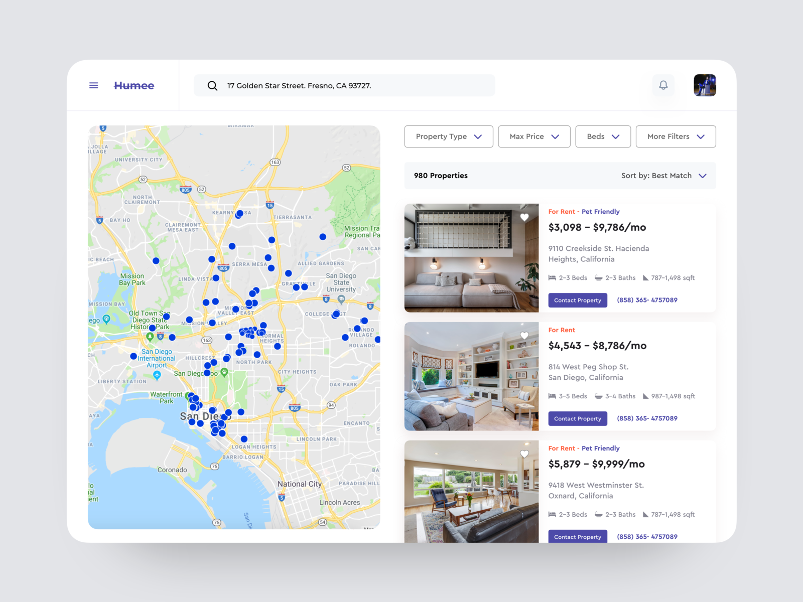 Real Estate Search Platform by Nasim ⛹🏻‍♂️ on Dribbble