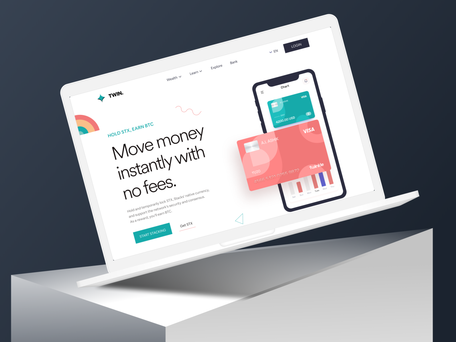 Banking Web design by Ashik 🕸 on Dribbble