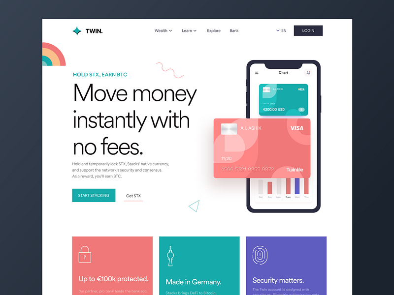 Banking Web design by Ashik 🕸 on Dribbble