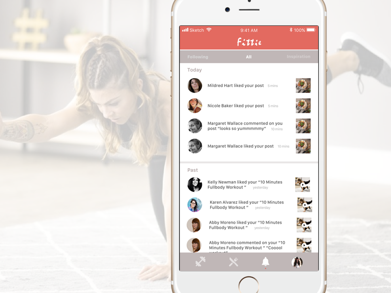 Daily UI 049/100 -- Notification by Yoling Yang on Dribbble