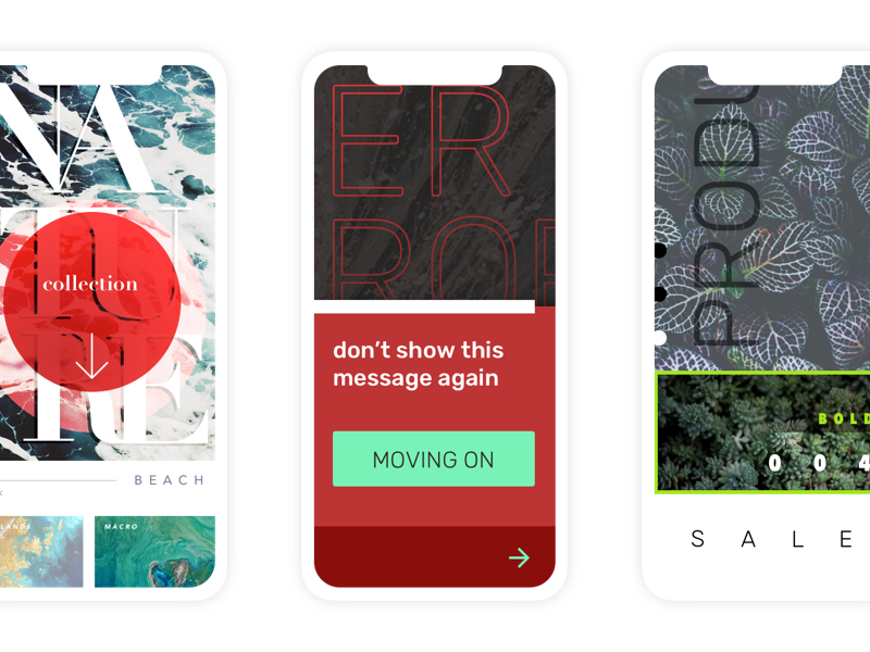 Layout Exercises by svnin on Dribbble