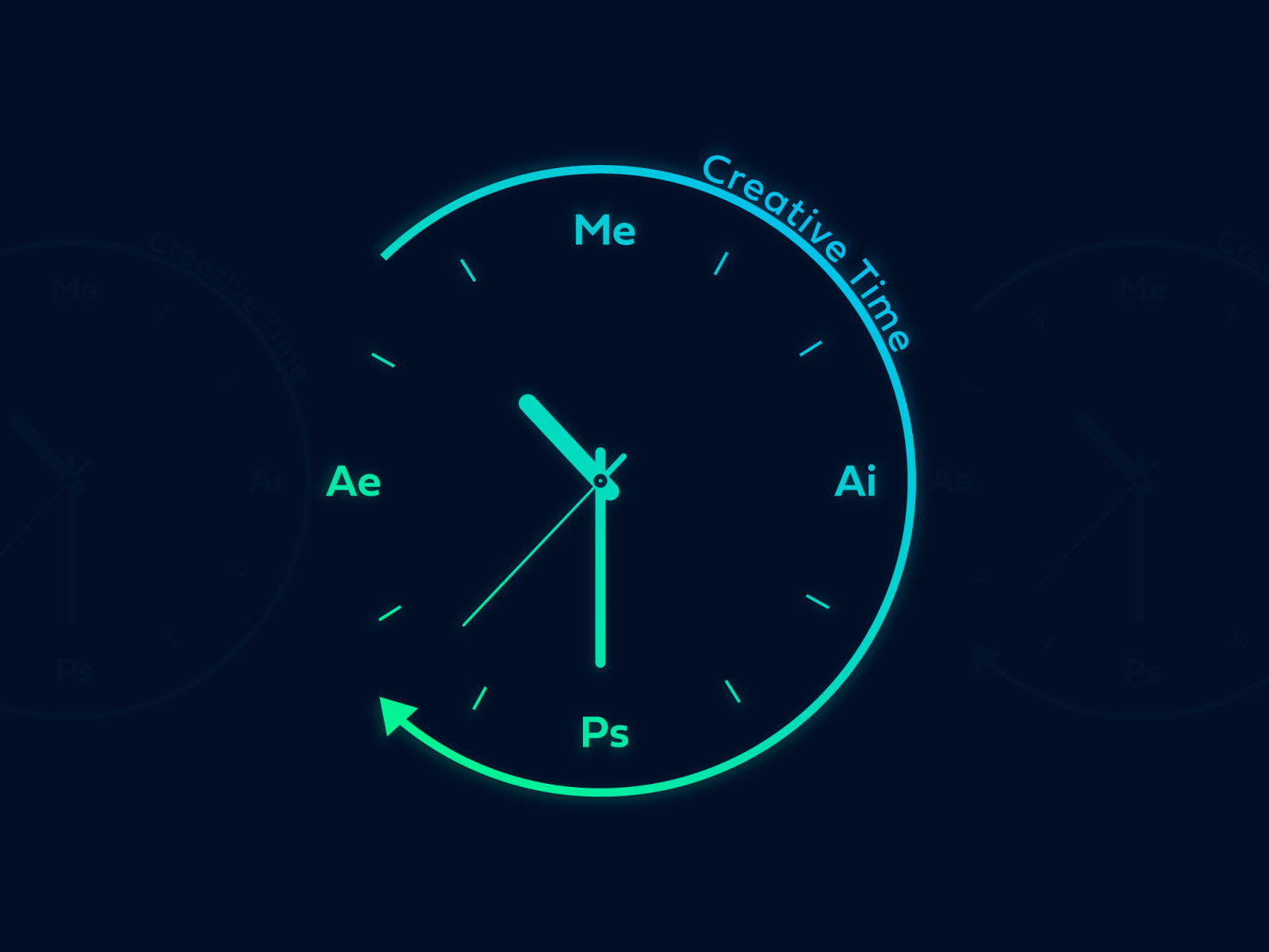 #Creative Time. by A Sky on Dribbble