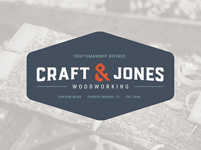 Craft & Jones Woodworking by Lee Ann Woolbright on Dribbble