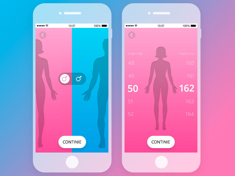 Gender Select by Arthur Arapov on Dribbble